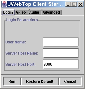 Benvenuti nella JWebTop User guide
